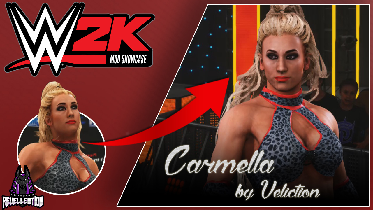 WWE 2K Mod Showcase: Carmella Update Mod! #WWE2KMods #WWE #Carmella - Revelleution.com - Women's ...
