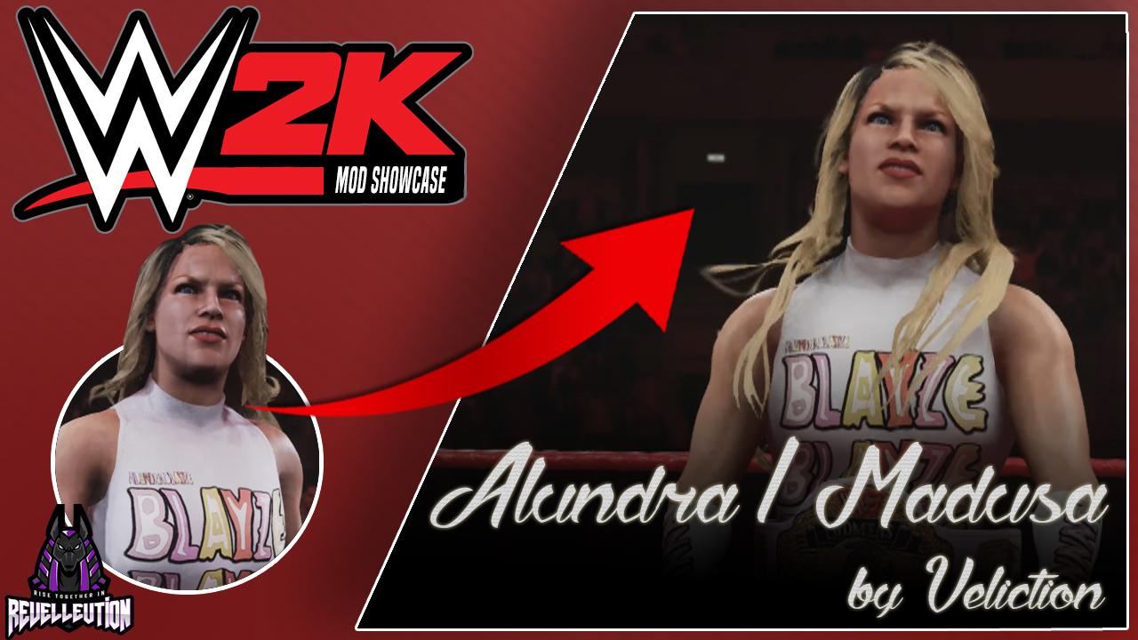 WWE 2K Mod Showcase: Alundra Blayze Mod Update! #WWE2KMods #WWE #AlundraBlayze - Revelleution ...