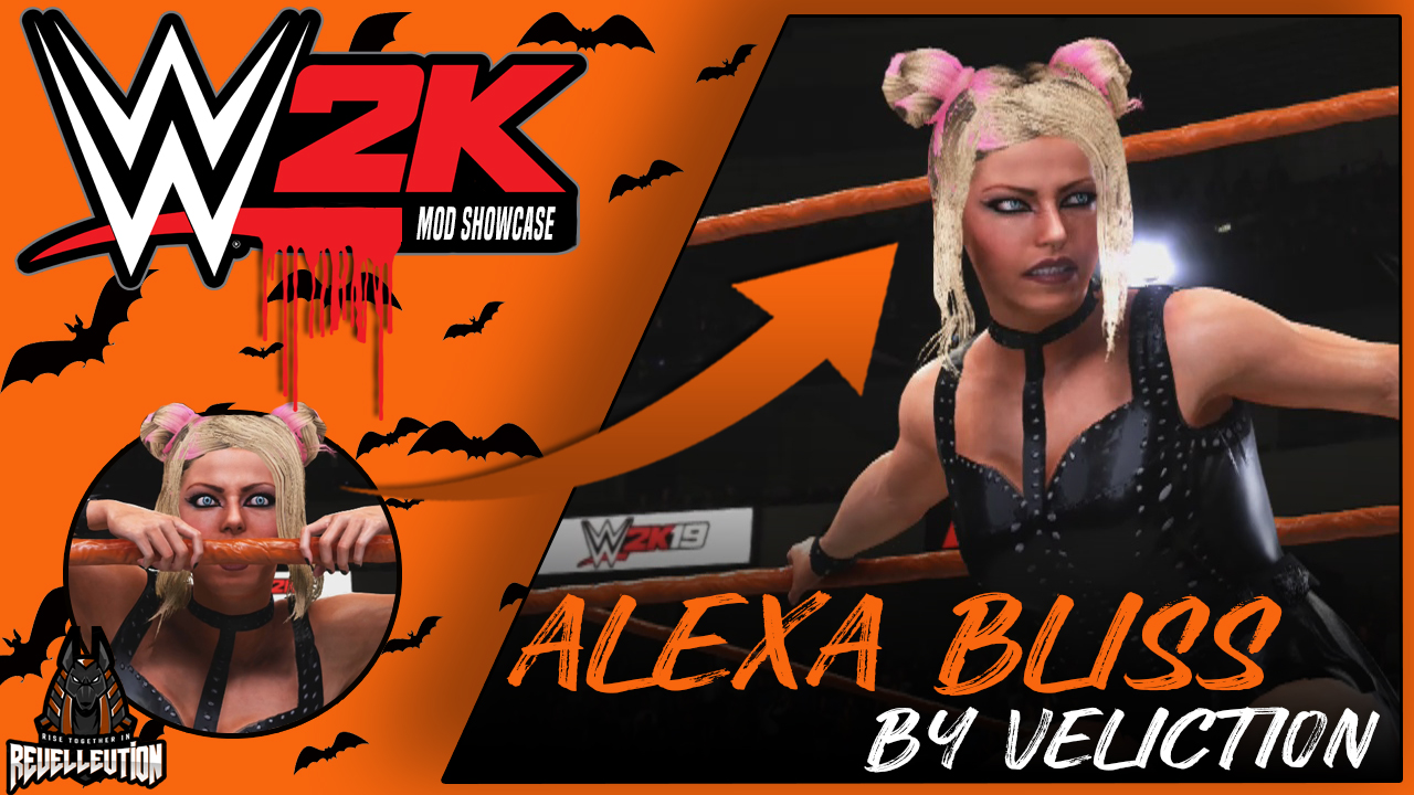 WWE 2K Mods: Alexa Bliss Updated Attire #WWE2KMods #WWE #Halloween ...