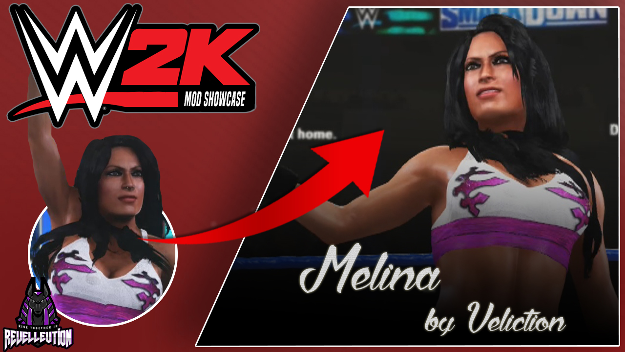 WWE 2K Mod Showcase: Melina Mod! #WWE2KMods #WWE #Melina - Revelleution ...