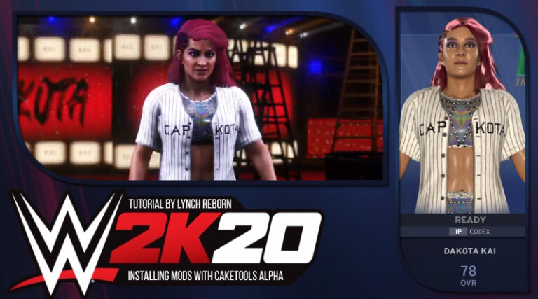 WWE 2K20 Mod Tutorial by Lynch Reborn: Installing Mods With CakeTools ...