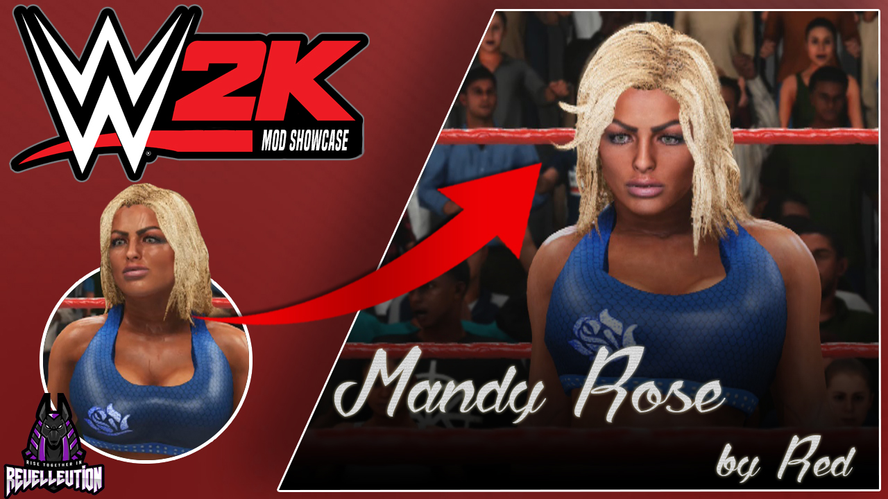 WWE 2K Mod Showcase: Mandy Rose Update Mod! #WWE2KMods #WWE #MandyRose ...