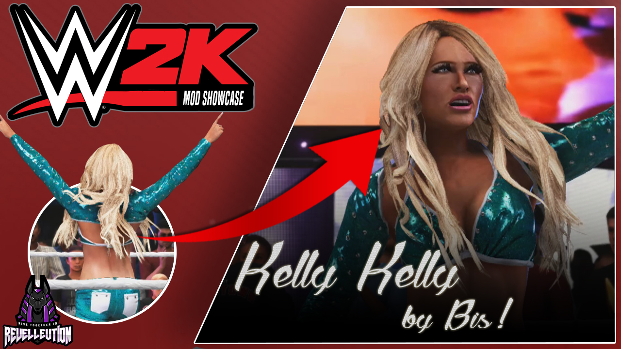 WWE 2K Mod Showcase: Kelly Kelly Mod! #WWE2KMods #WWE #KellyKelly ...