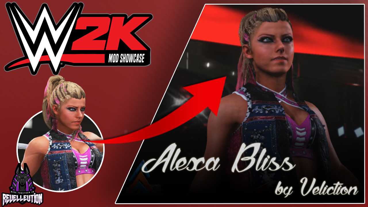 WWE 2K Mod Showcase: Alexa Bliss Mod! #WWE2KMods #WWE #AlexaBliss ...