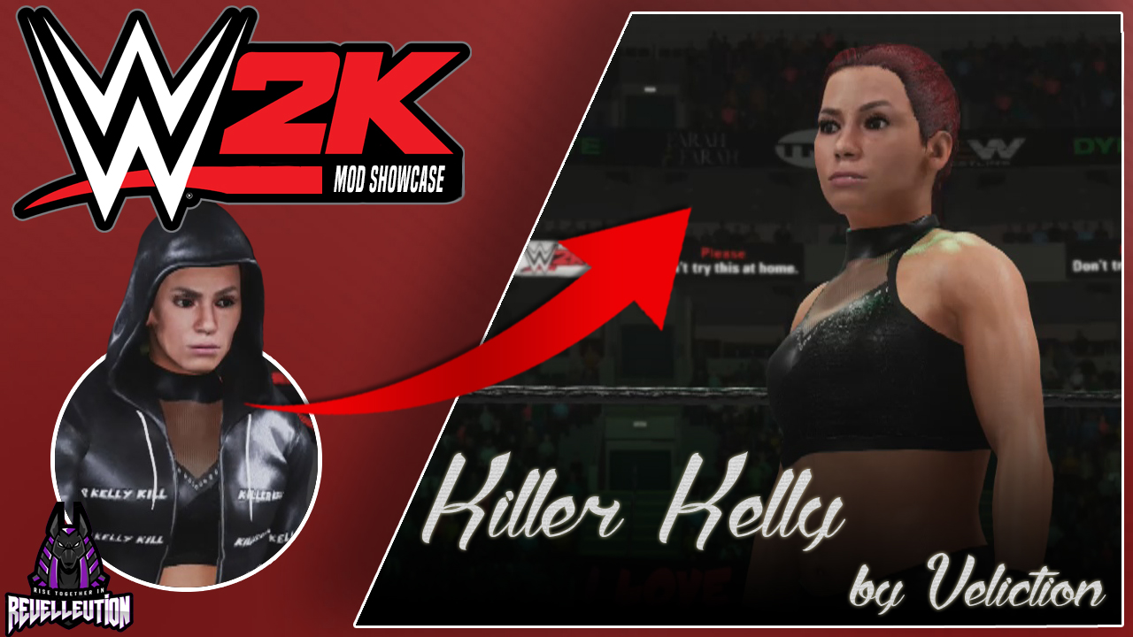 WWE 2K Mod Showcase: Killer Kelly Mod! #WWE2KMods #WWE #KillerKelly ...