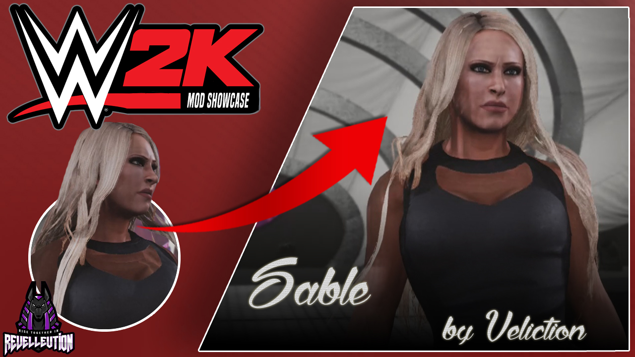 WWE 2K Mod Showcase: Sable Mod! #WWE2KMods #WWE #Sable - Revelleution ...