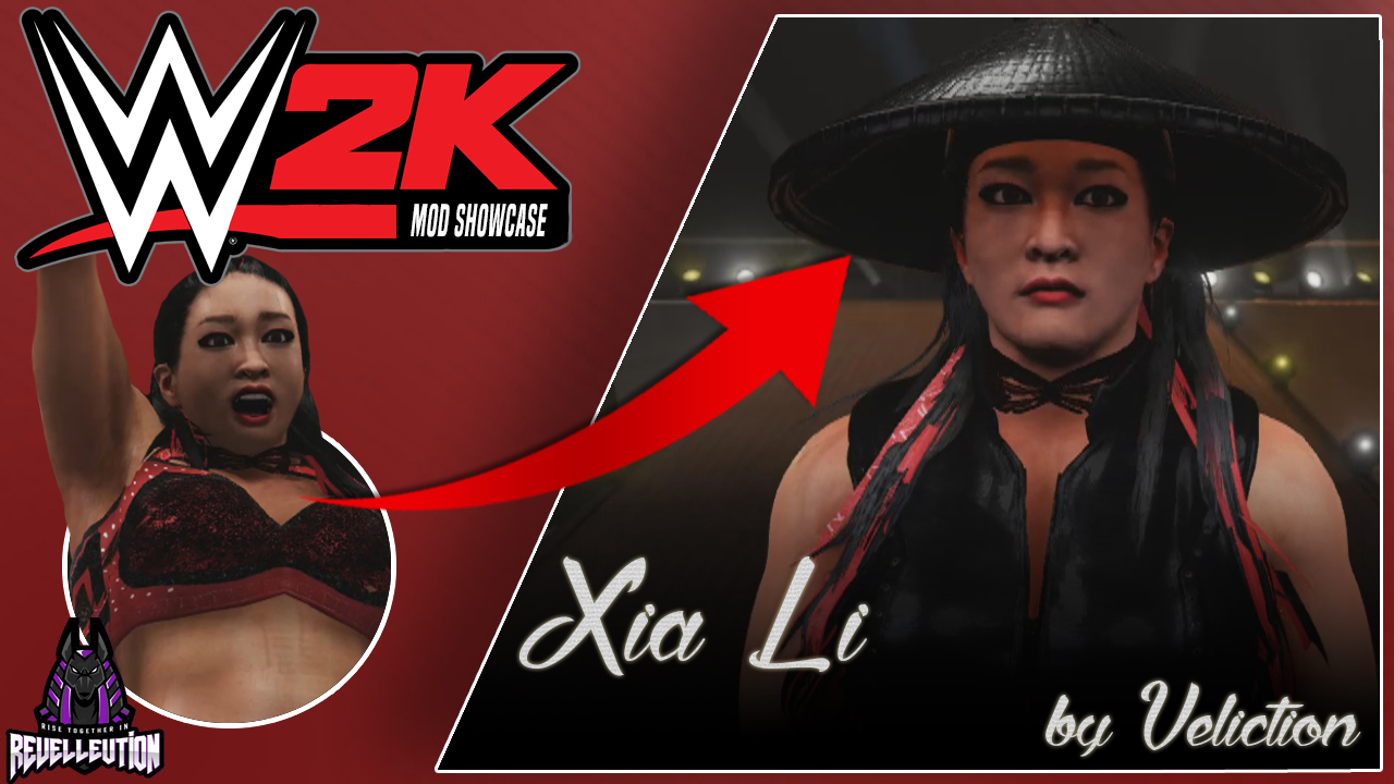 WWE 2K Mod Showcase: Xia Li Mod! #WWE2KMods #WWE #XiaLi - Revelleution ...