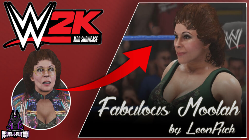 WWE 2K Mod Showcase: The Fabulous Moolah Mod! #WWE2KMods #WWE #Moolah ...