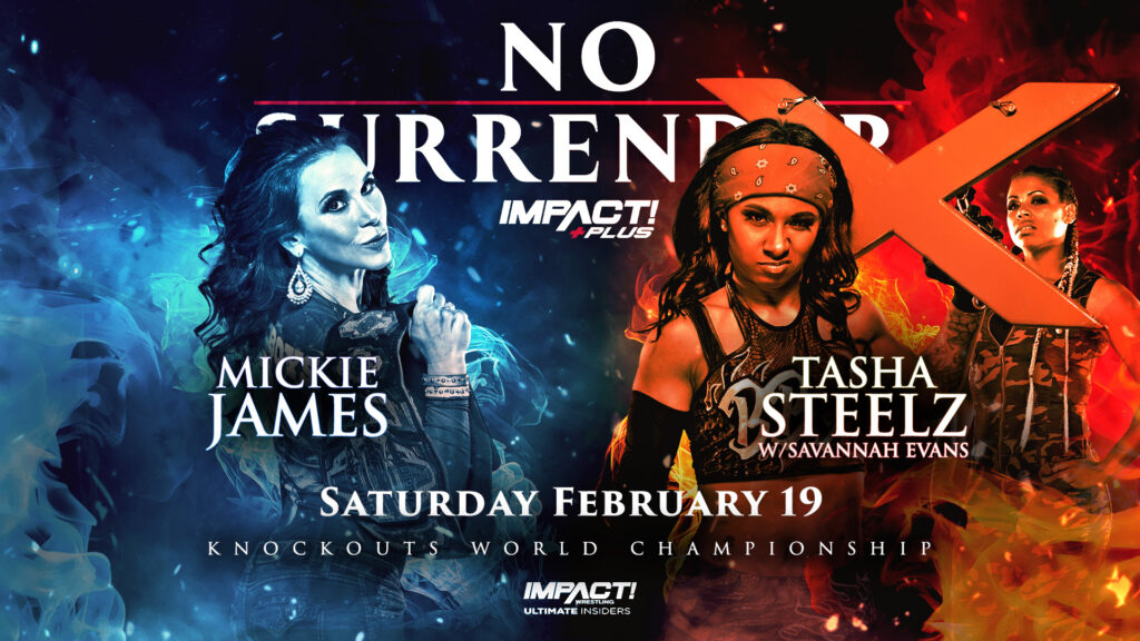 Mickie James set to defend Knockout's World Championship against Tasha ...