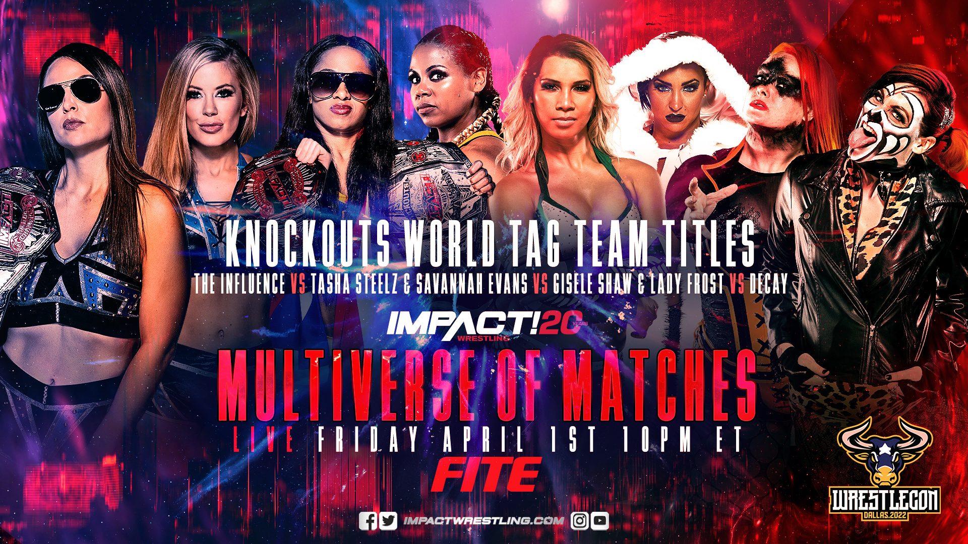 Knockouts World Tag Team Titles Fatal Four-Way set for IMPACT Wrestling ...