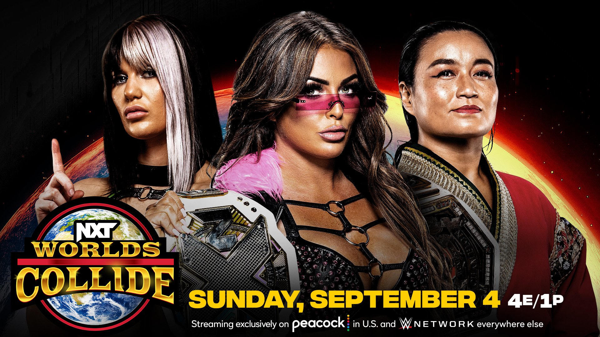 The NXT & NXT UK Women's Championships to be Unified in Triple Threat Match at NXT Worlds ...