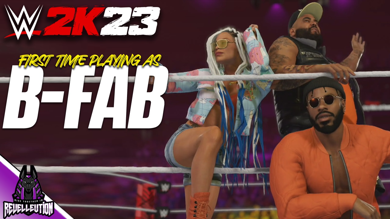 WWE 2K23 DLC: First Time Playing as B-Fab #WWE2K23 #WWE2K23DLC ...