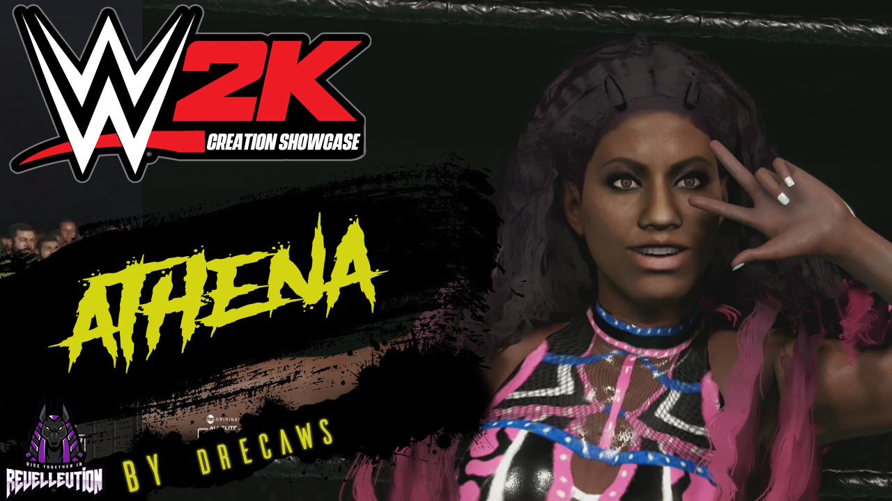 WWE 2K Creation Showcase: Athena #WWE2K23 #AEW - Revelleution.com ...