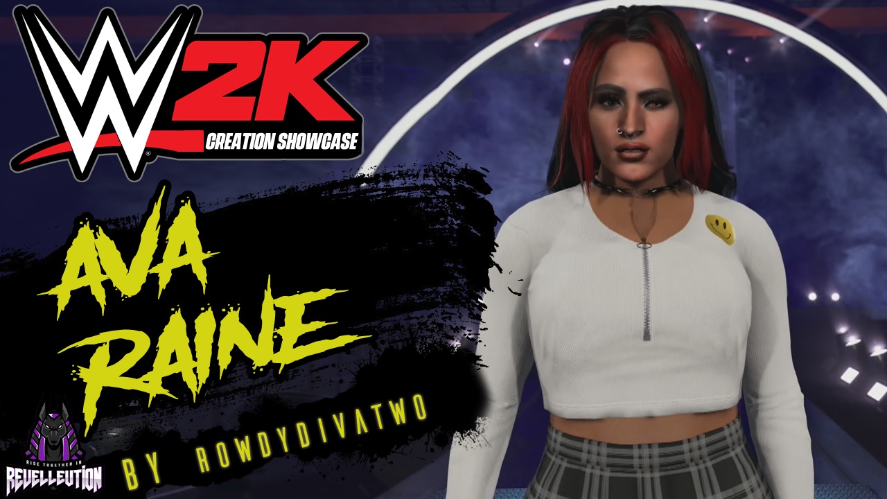 WWE 2K Creation Showcase: Ava Raine #WWE2K23 #WWE - Revelleution.com ...