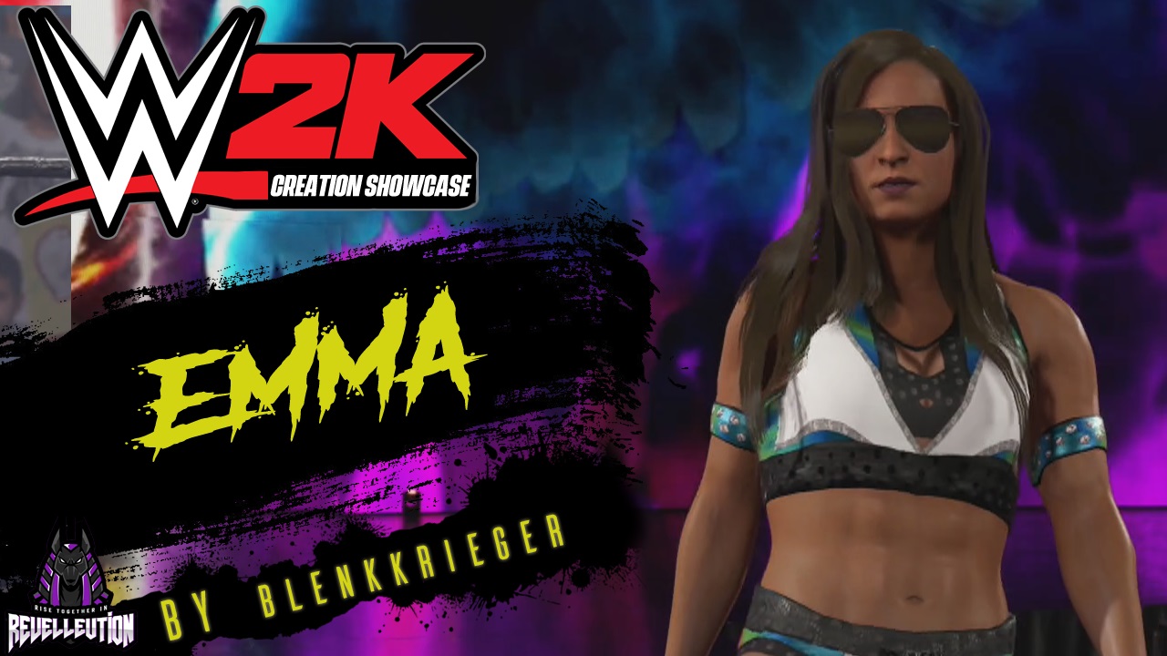 WWE 2K Creation Showcase: Emma #WWE2K23 #WWE - Revelleution.com - Women's Wrestling News!