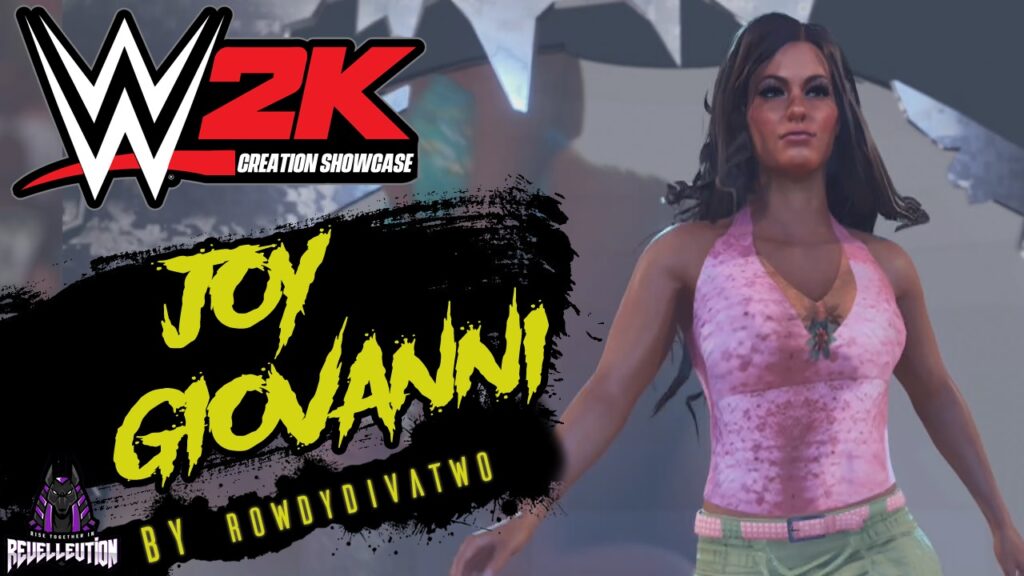 WWE 2K Creation Showcase: Joy Giovanni #WWE2K23 #WWE - Revelleution.com ...