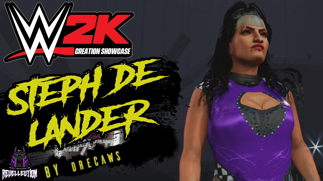 WWE 2K Creation Showcase: Steph De Lander #WWE2K23 #WWE - Revelleution ...