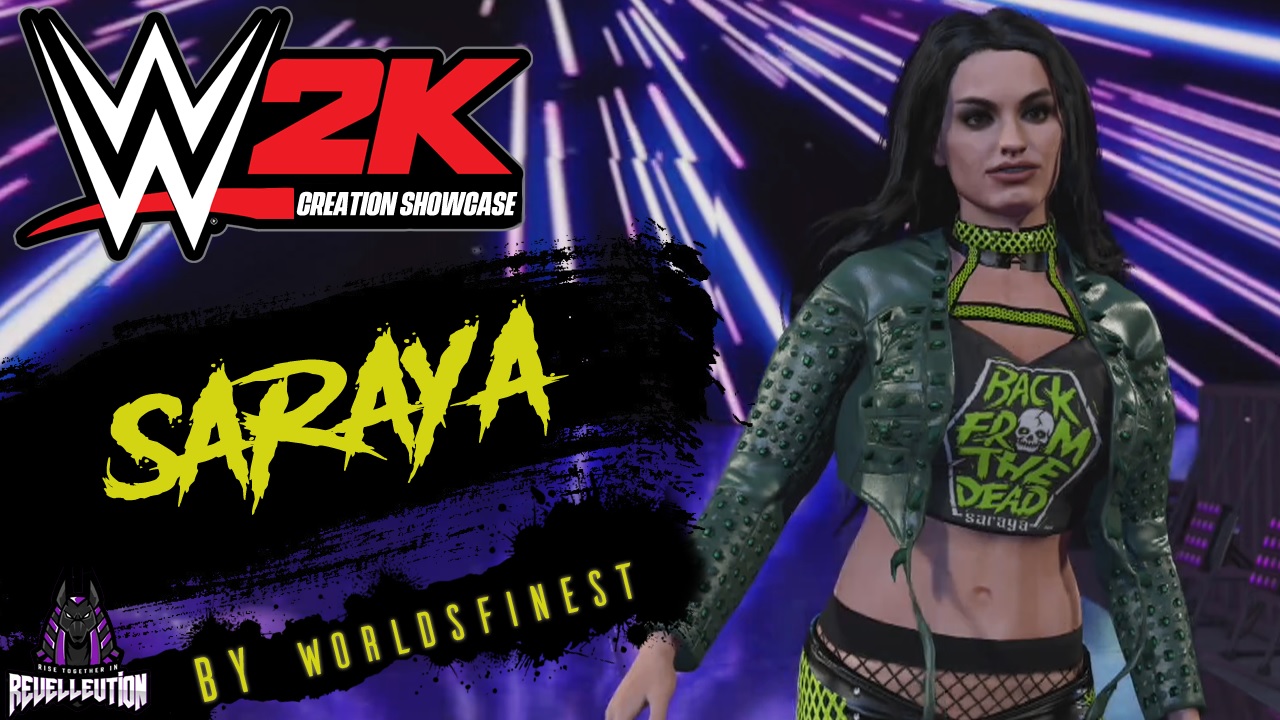 WWE 2K Creation Showcase: Saraya #WWE2K23 #WWE - Revelleution.com ...