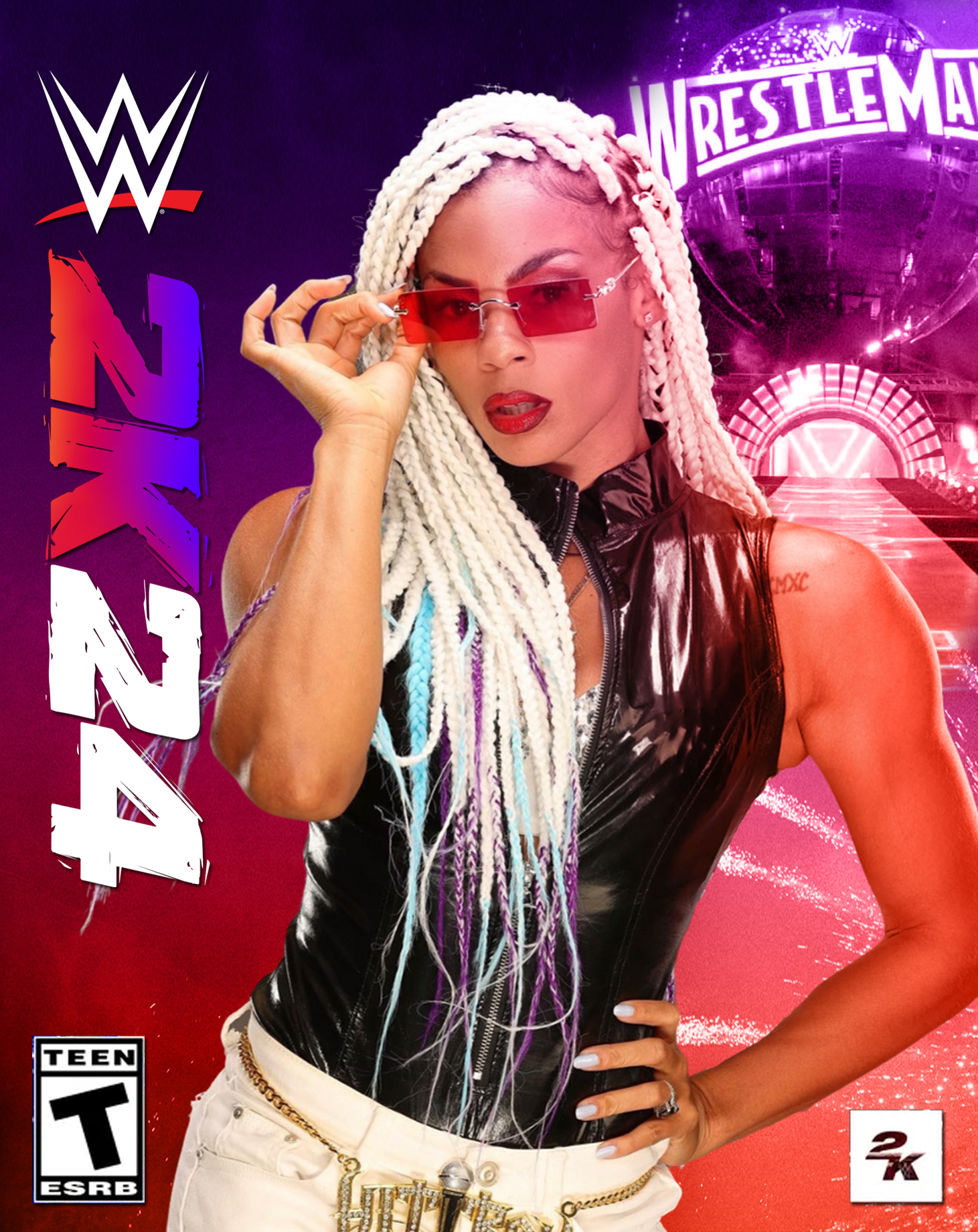 WWE 2K24: Custom Alternate Covers [Main Roster Editions] #WWE2K24 ...
