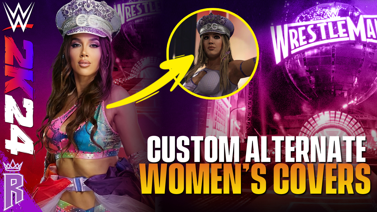 WWE 2K24: Custom Alternate Covers [Main Roster Editions] #WWE2K24 ...