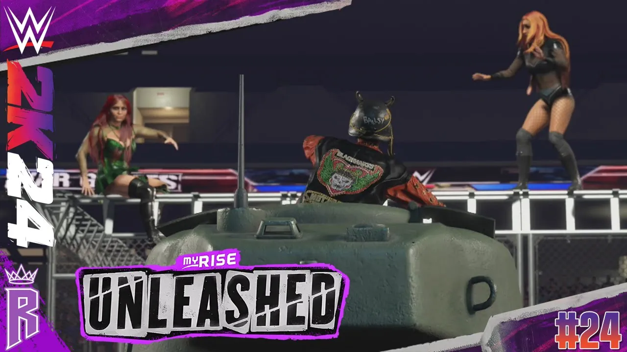 WWE 2K24 MyRise Unleashed #24: Games of WAR! #WWE2K24 - Revelleution ...