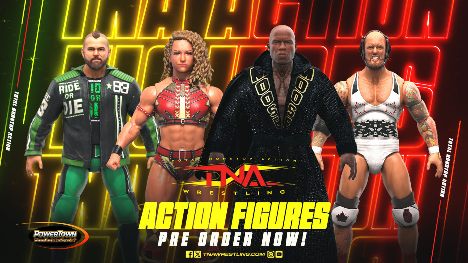 TNA Wrestling Announce TNA PowerTown Action Figures - Revelleution.com ...