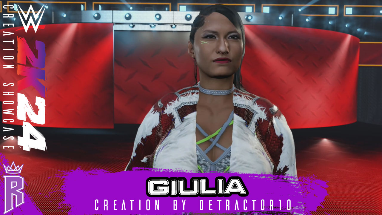 WWE 2K24 Creation Showcase: Giulia #WWE2K24 #Giulia - Revelleution.com ...