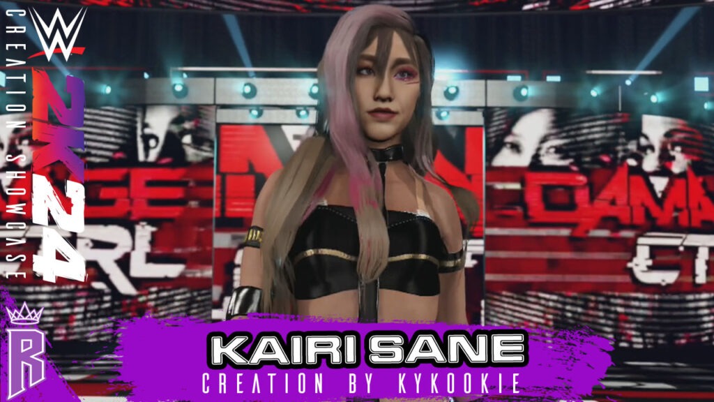 WWE 2K24 Creation Showcase: Kairi Sane #WWE2K24 #KairiSane ...