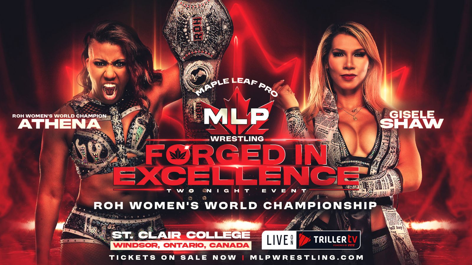 Athena to Defend ROH Women's World Championship against Gisele Shaw at ...