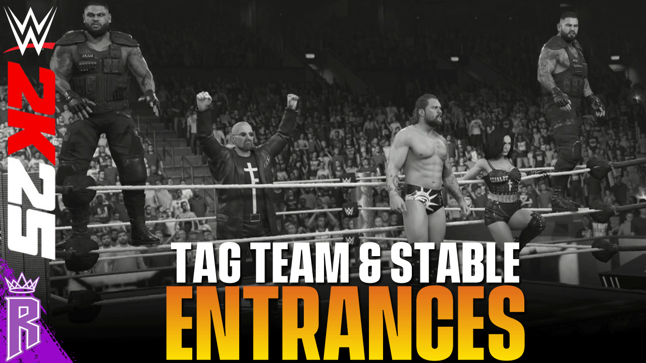 WWE 2K25: Women's Tag Team & Stable Entrances #WWE2K25 - Revelleution ...