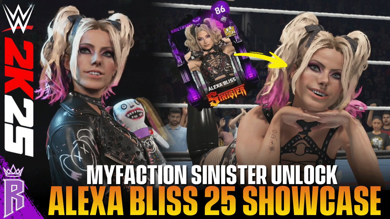 WWE 2K25 MyFaction: Alexa Bliss '25 Showcase #WWE2K25 #AlexaBliss - Revelleution.com - Women's ...