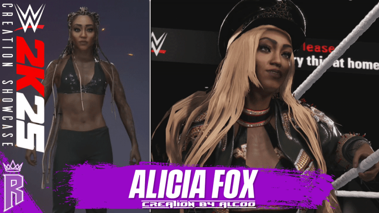 WWE 2K25 Creation Showcase: Alicia Fox #WWE2K25 #AliciaFox ...