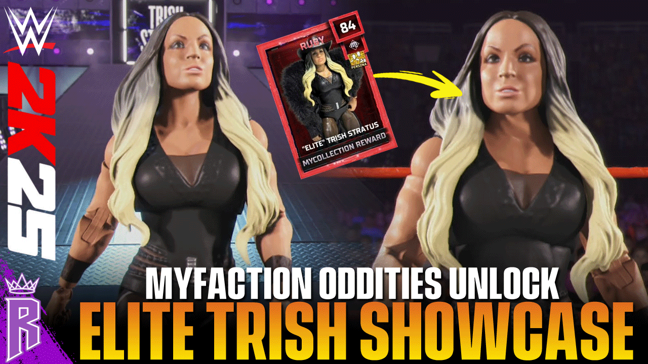 WWE 2K25 MyFaction: Elite Trish Stratus Showcase #WWE2K25 #TrishStratus ...
