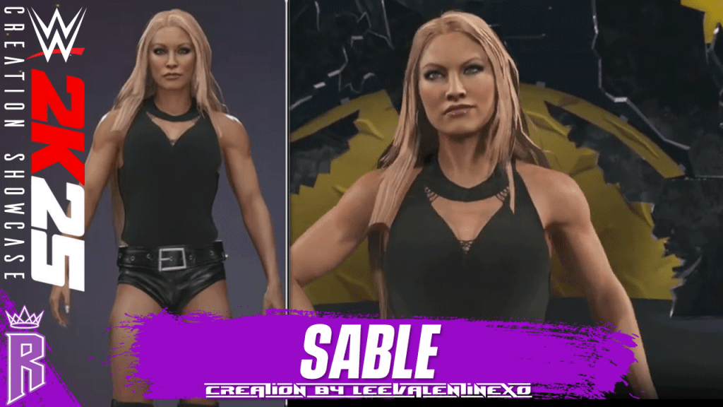 WWE 2K25 Creation Showcase: Sable #WWE2K25 #Sable - Revelleution.com ...